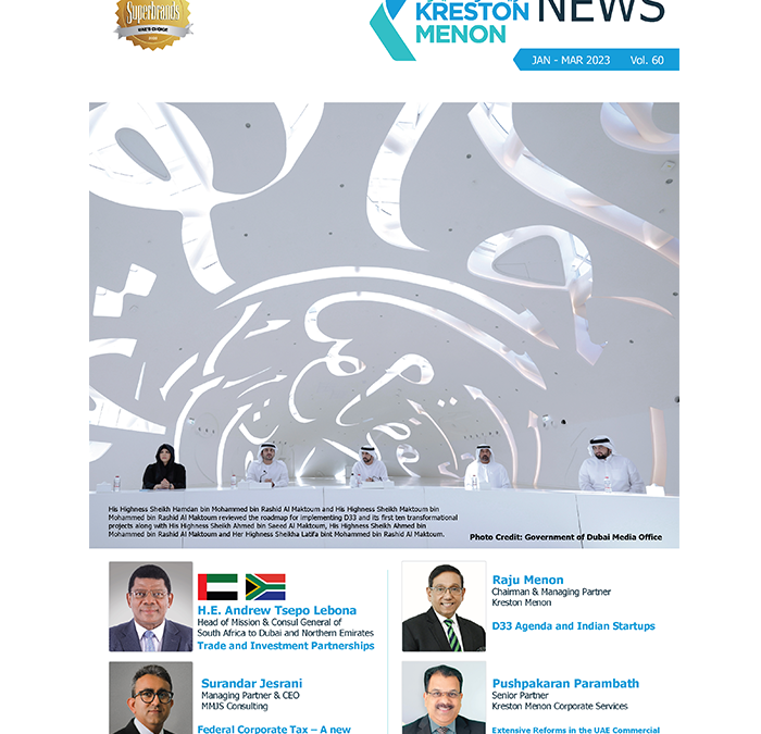 Kreston Menon News Vol. 60 - Kreston Menon Kreston Menon News Vol. 60 - Kreston Menon